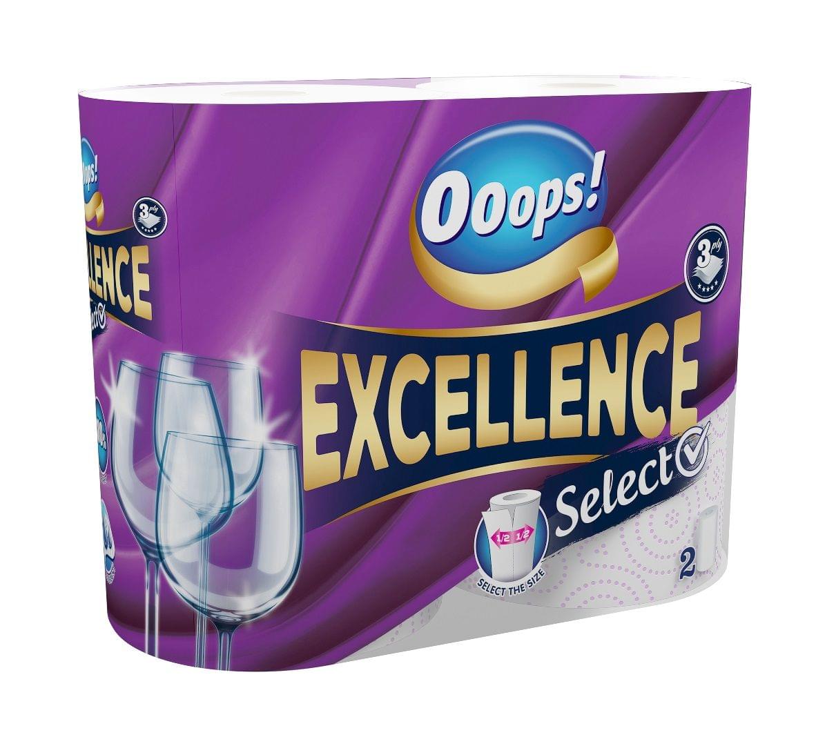 Ooops! Excellence Select háztartási papírtörlő - Trade magazin
