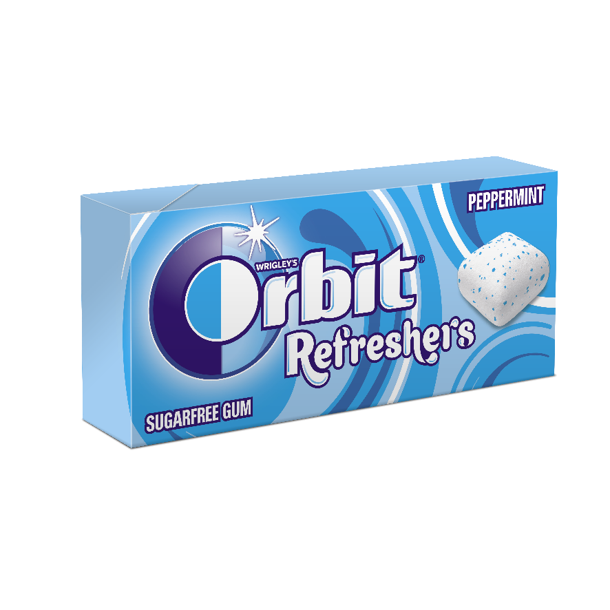 Orbit Refreshers cukormentes rágógumi 16 g - Trade magazin
