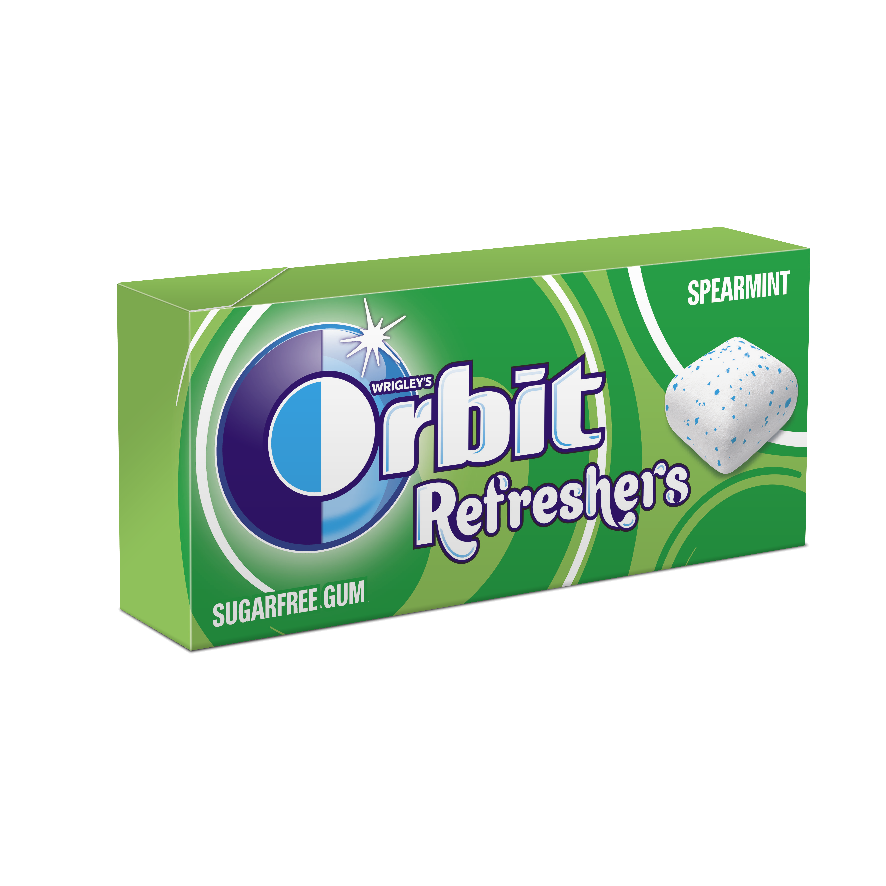 Orbit Refreshers cukormentes rágógumi 16 g - Trade magazin