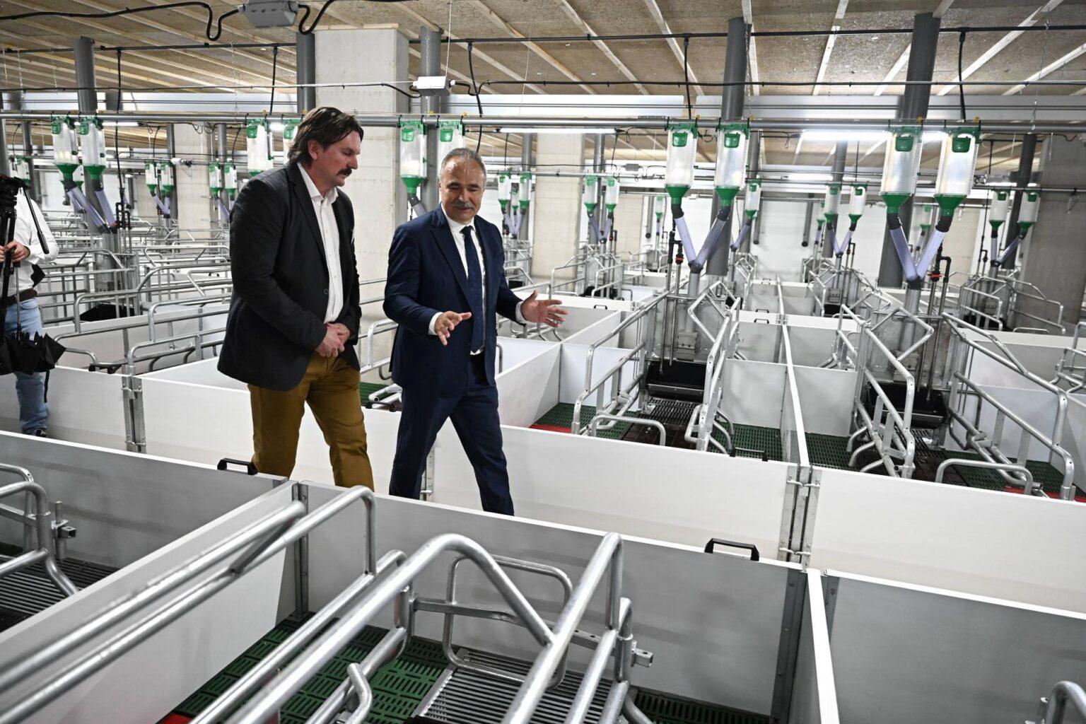 The new sow farm of the Hunland Group was handed over - Trademagazin