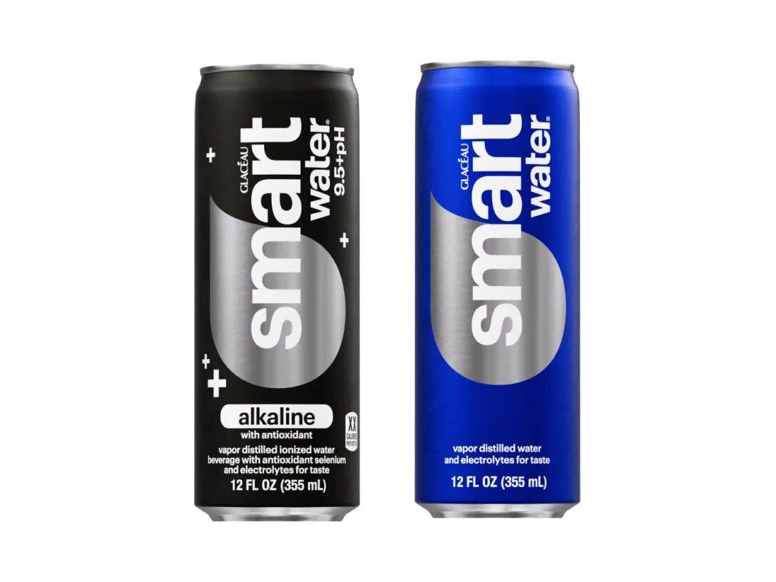 Coca-Cola’s smartwater launches canned water as demand for convenience ...