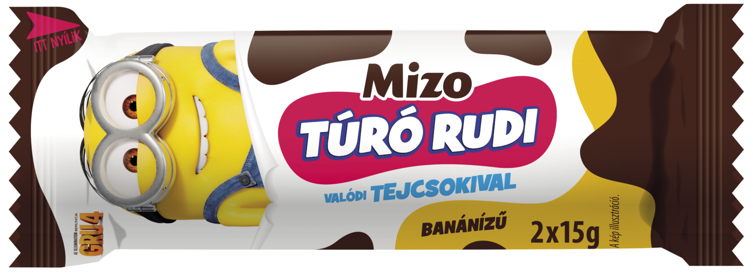 Mizo Túró Rudi valódi tejcsokival banánízű - Trade magazin